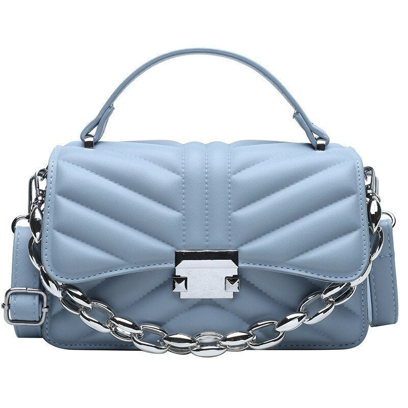 Sac a Main Chaine Argent Femme – Mini Sac